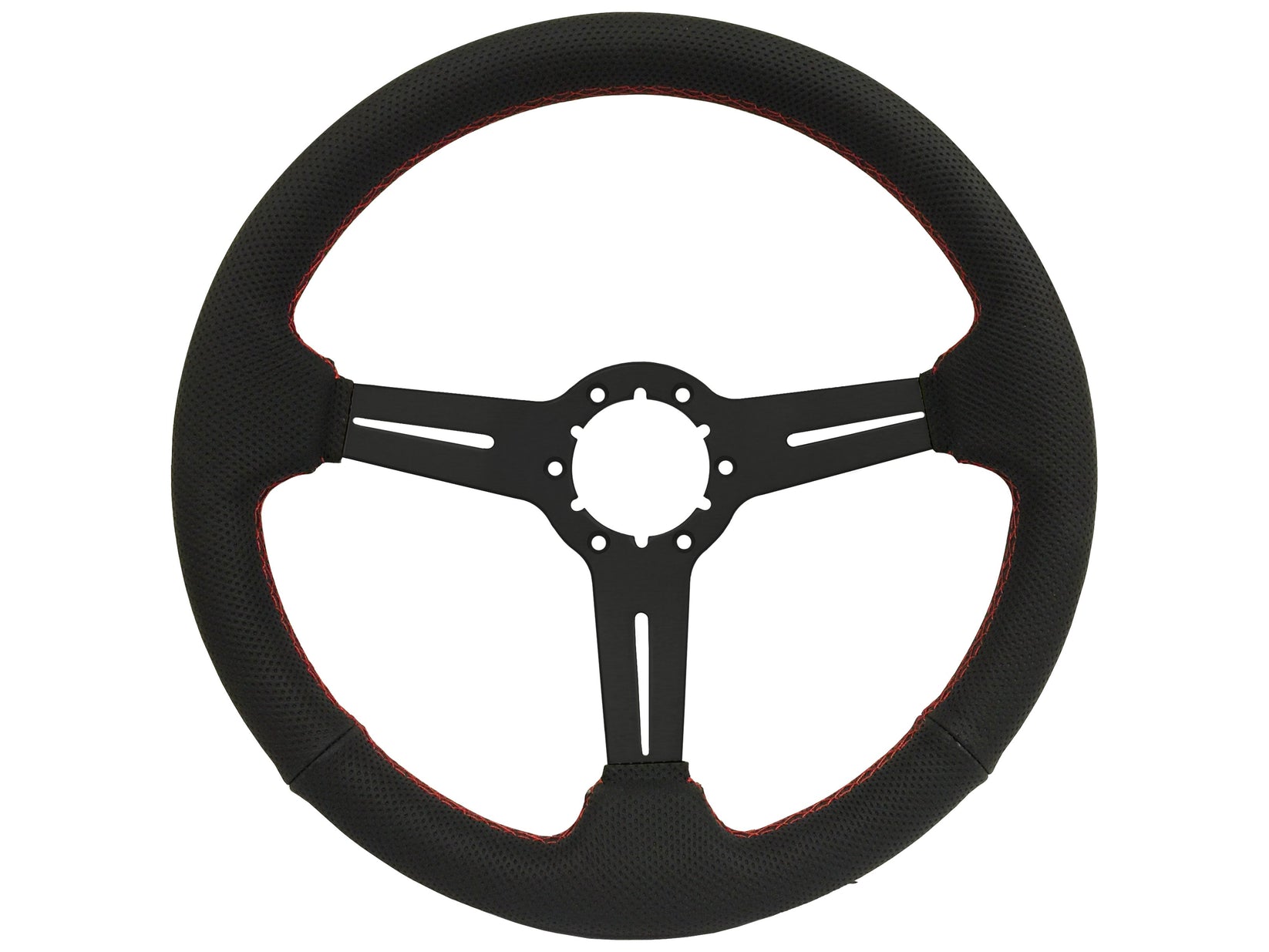 1970 Ford Falcon Steering Wheel Kit | Perforated Black Leather | ST358 ...