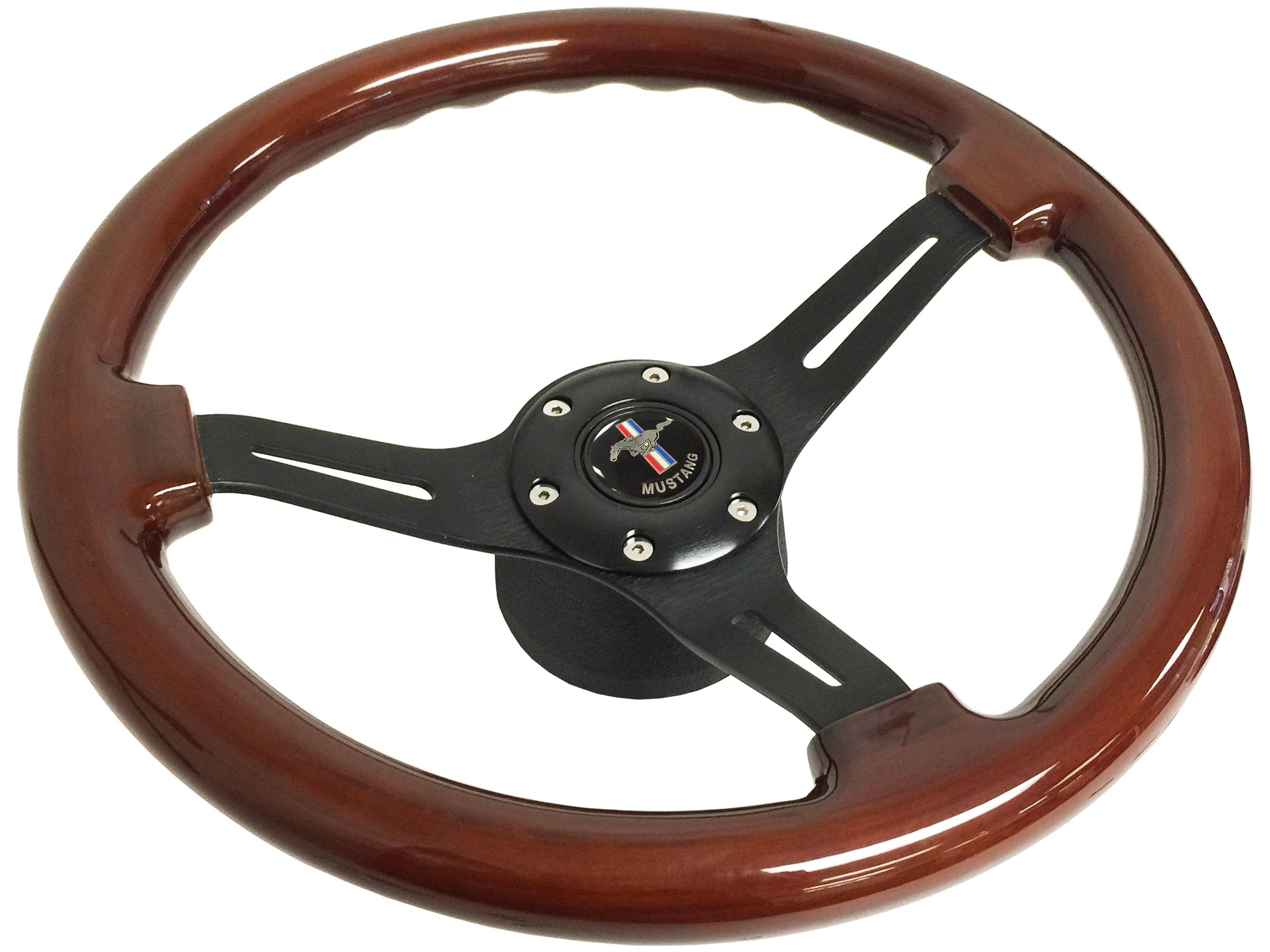 1965-67 Ford Mustang Steering Wheel Kit | Walnut Wood – VSW Steering Wheels